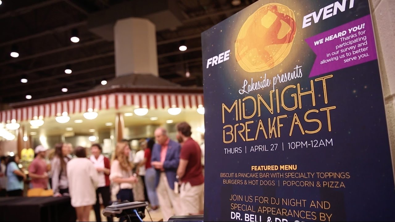 Midnight Breakfast | The University of Alabama - YouTube