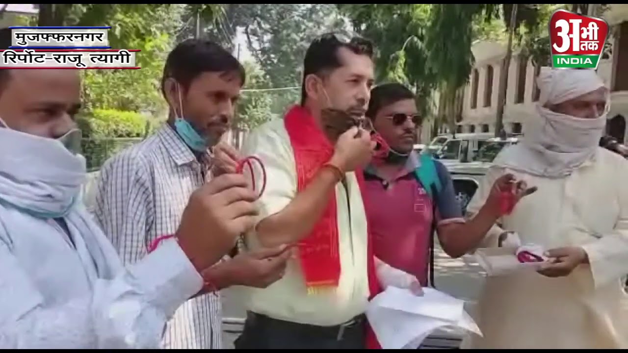 5-10-2020-मुजफ्फरनगर की शिवसेना कार्यकारिणी के जिला प्रमुख बिट्टू ...