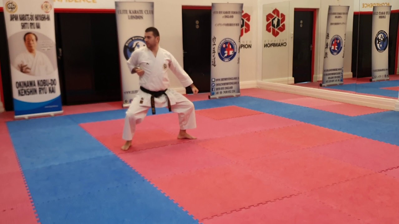 Chino Kata Shito Ryu - Sensei Vasile Munteanu - YouTube