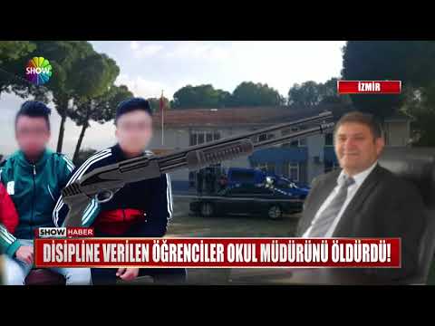 Disipline verilen öğrenciler okul müdürünü öldürdü!