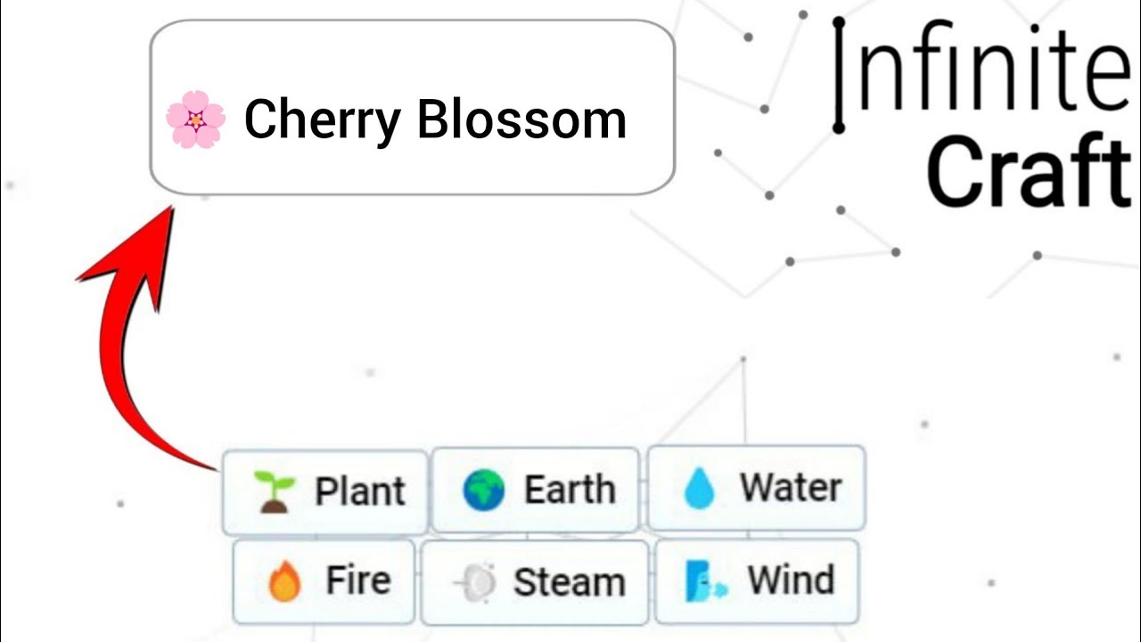 How to make Cherry Blossom in infinite craft | infinity craft - YouTube