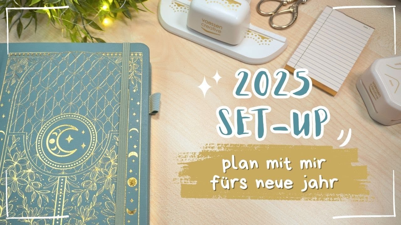 2025 Bullet Journal Set-up - Plan mit mir mein neues 2025 BuJo von ...