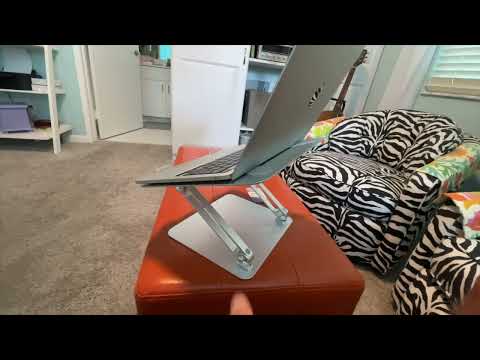 How to use the BoYata Adjustable Laptop Stand