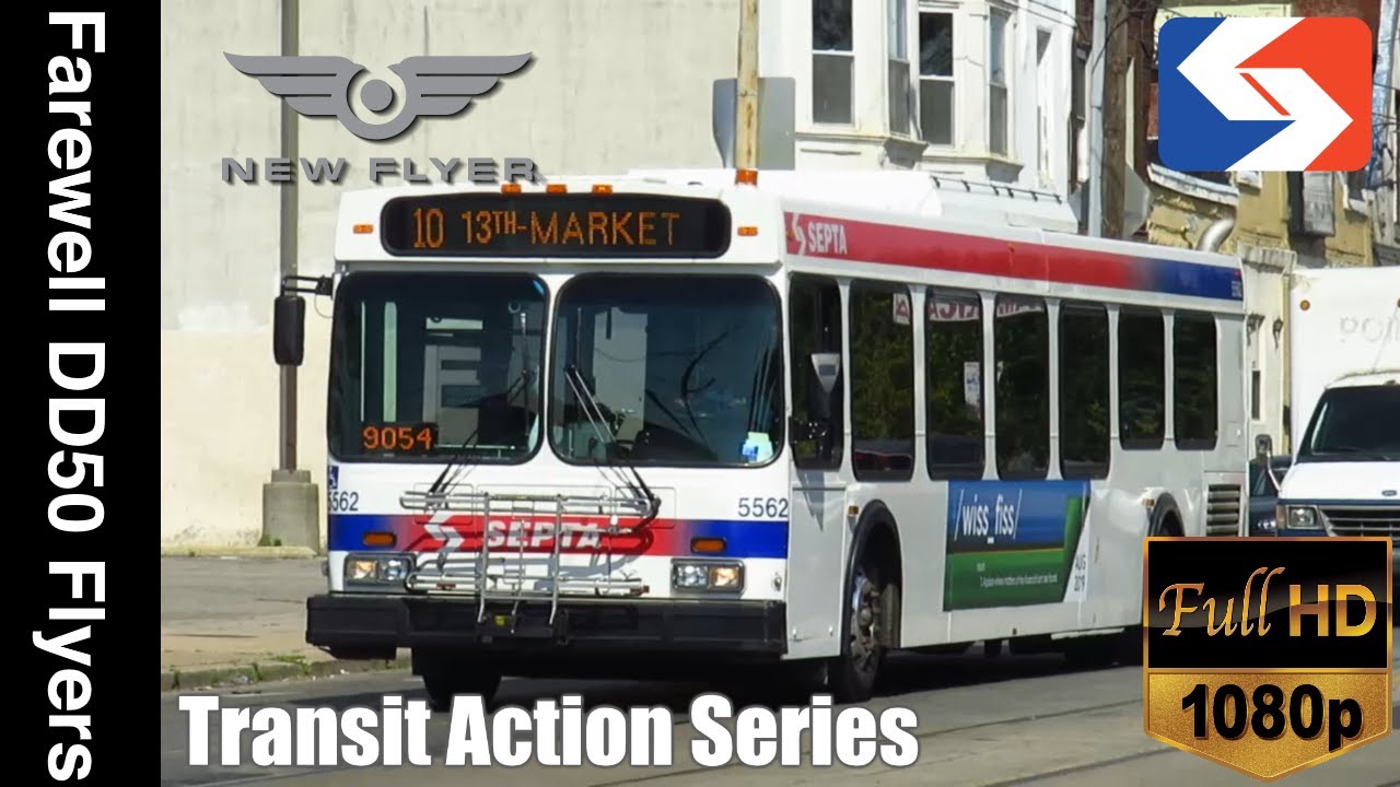 SEPTA 2000-2002 New Flyer D40LF Tribute - SEPTA TrAcSe 2019 - YouTube