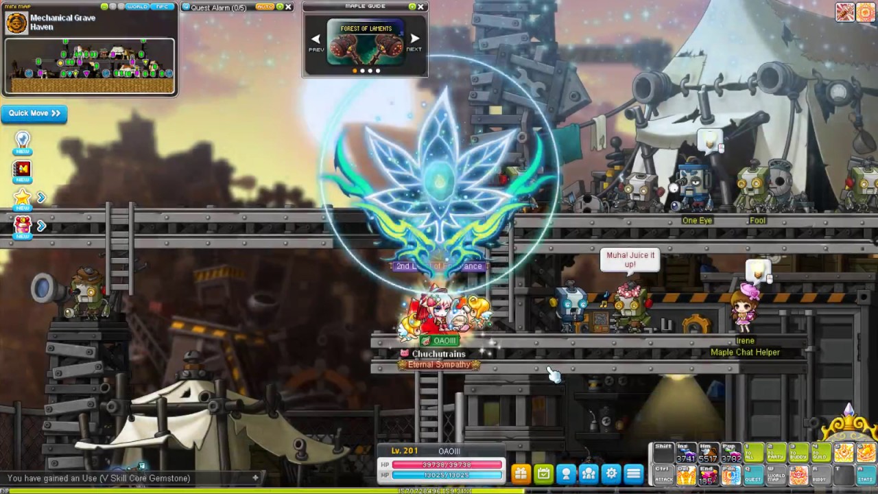 MapleStory: Soul Master 5th Job Advancement Animation - YouTube