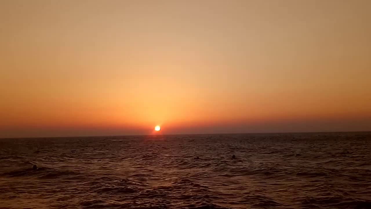 Ocean Sunset The Most Beautiful Soothing 💛 - YouTube