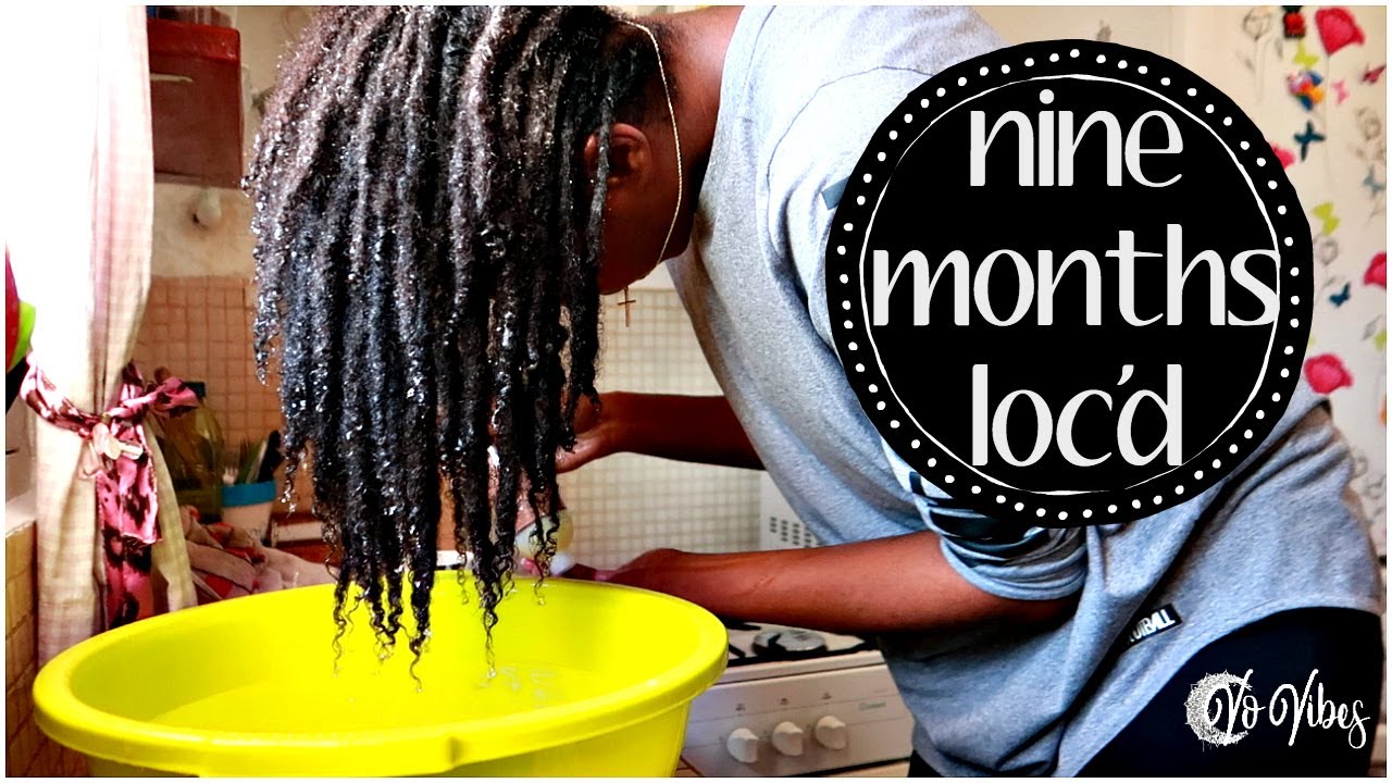 STARTER LOC WASH DAY ROUTINE| SPLITTING/JOINING LOCS - YouTube
