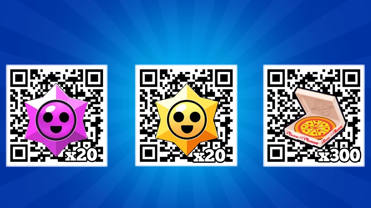 Brawl Stars Pizza Planet Glitch! 🎁 New QR code Legendary Star Drops Qr ...