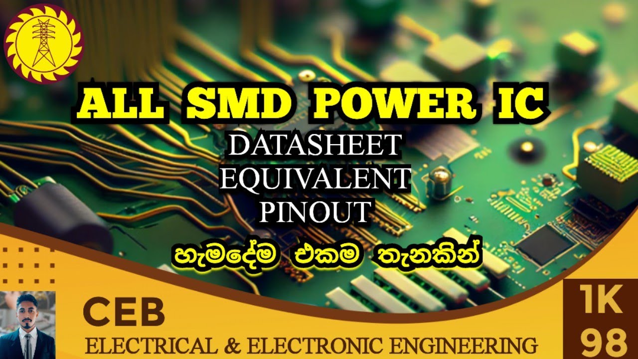 All smd power ic datasheet / equivalent / pinout voltages - YouTube