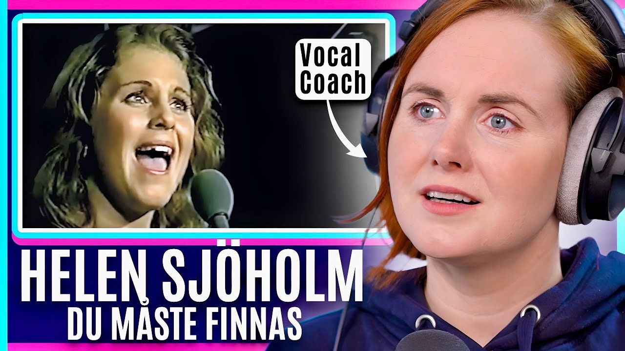 Sweden’s Most Powerful Voice? 🇸🇪 | Vocal Coach Analysis | Helen Sjöholm ...