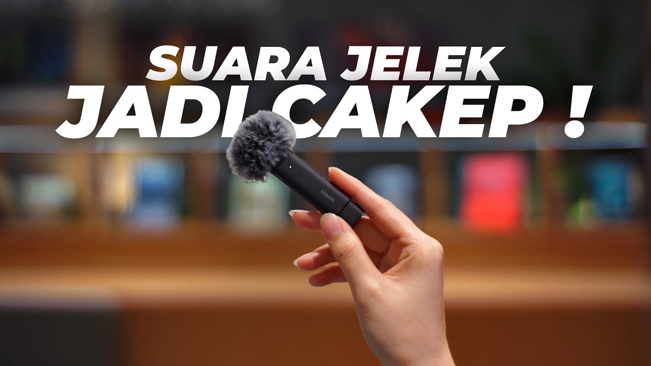 Mic HP 100 ribuan punya noise reducion 3 level ? Unboxing Ulanzi WM-10 ...