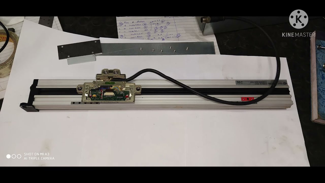 Linear scale service. #Repair #Service - YouTube