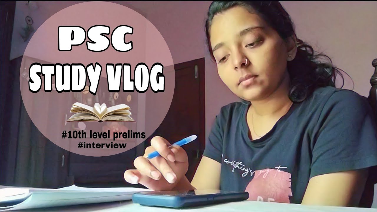 📚 PSC STUDY VLOG 📚|| HCA INTERVIEW || SECRETERIATE OA || LAB ASSISTANT || - YouTube