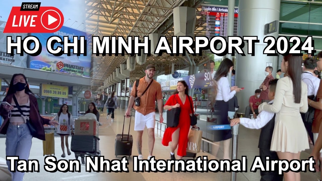 Arrived at How Chi Minh City airport! | Tan Son Nhat International ...