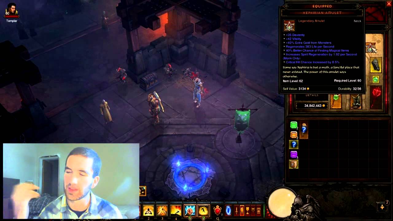 Monk - Tempest Rush Guide: 100mil exp/hour - Diablo 3 - YouTube