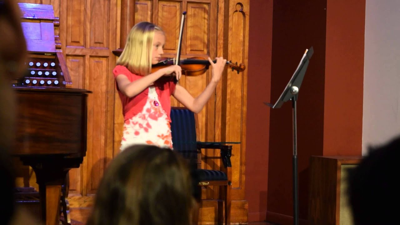 Leah's Violin Recital - May 11, 2015 - YouTube