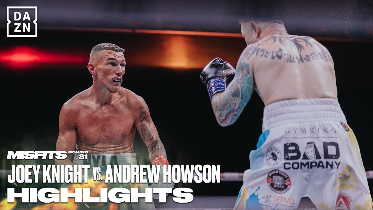 JOEY KNIGHT VS. ANDREW HOWSON | FIGHT HIGHLIGHTS - YouTube