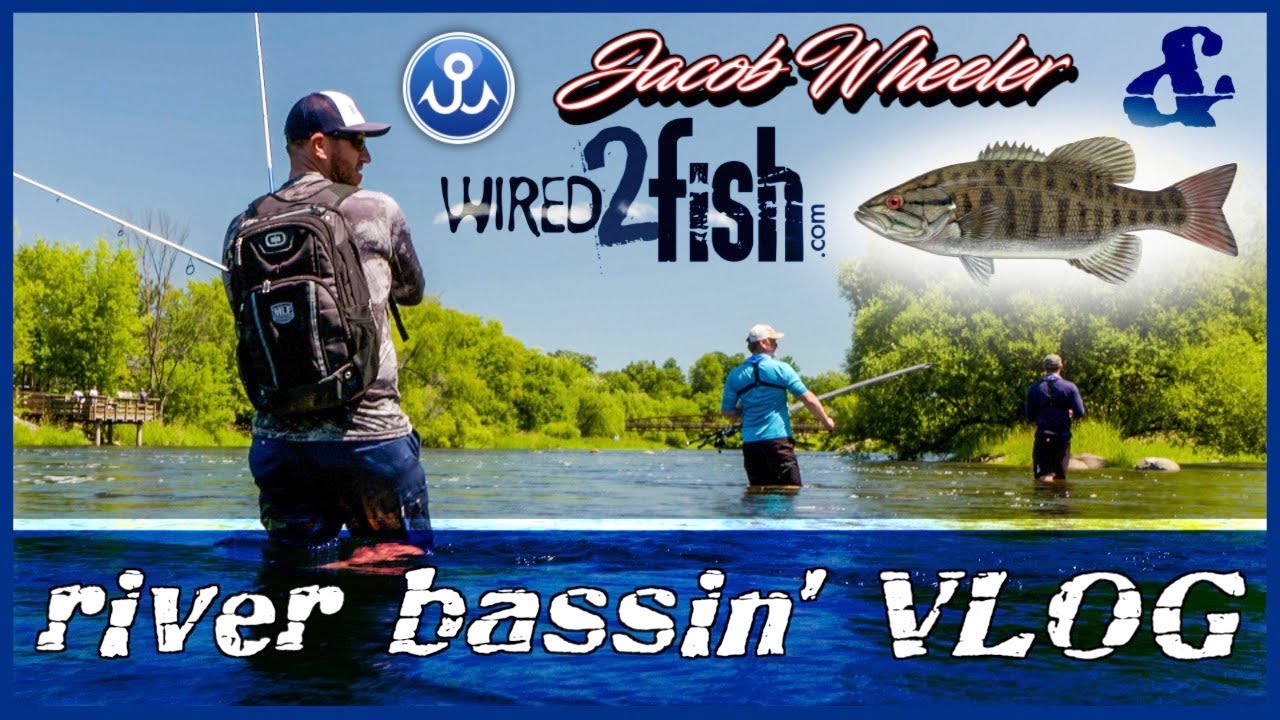 We Took Jacob Wheeler Fishing | Without His BOAT! (River Smallmouth ...