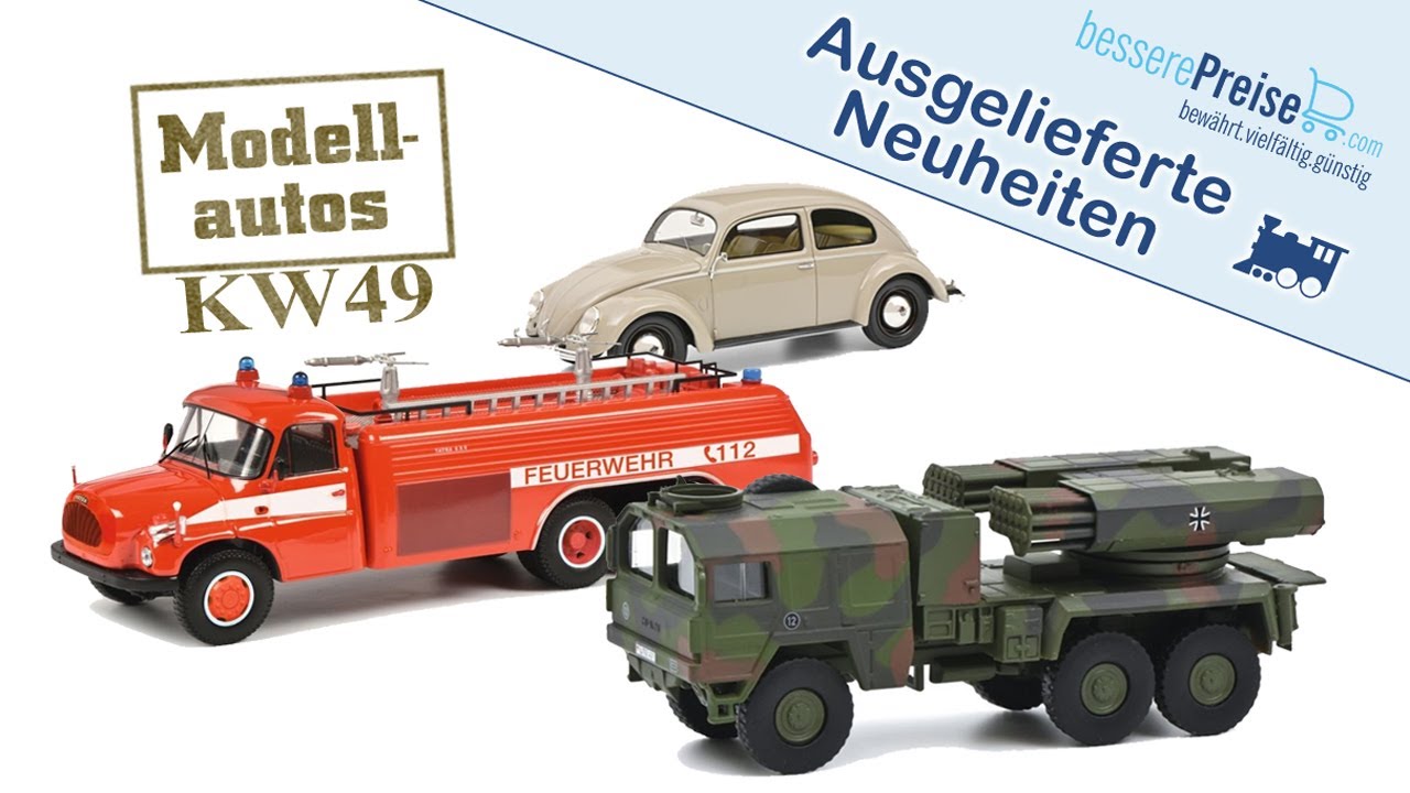 🚙💨 Eingetroffene Modellauto Neuheiten | KW 49 2022 - YouTube