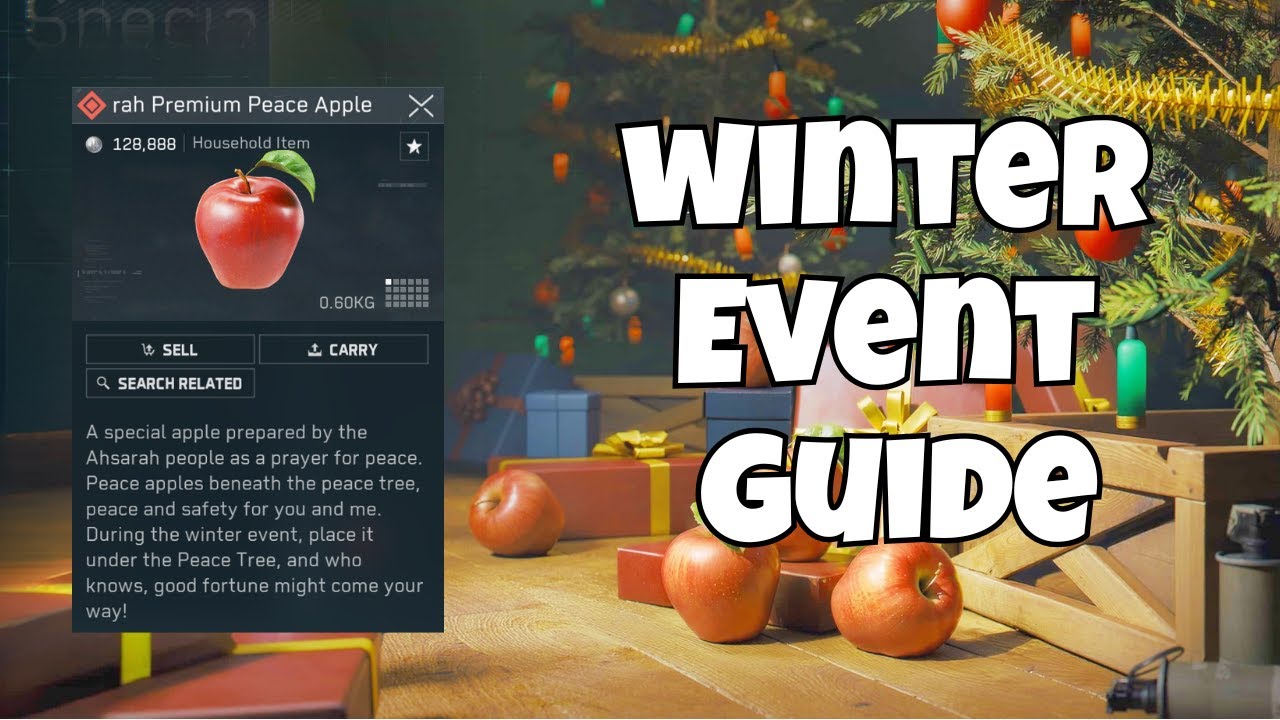 WINTER EVENT GUIDE: How to Use Peace Trees & Get Apples Fast | Delta ...