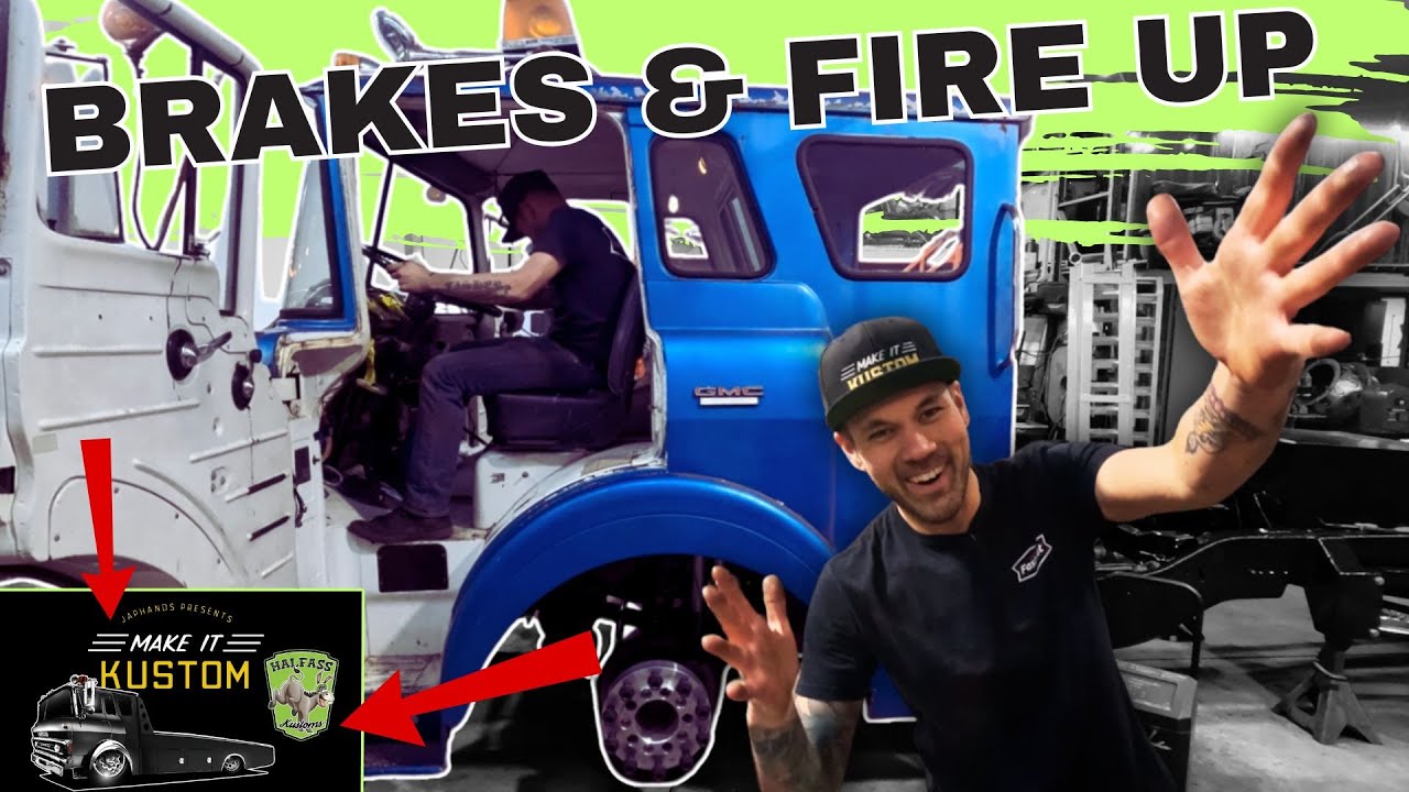 Fire?? uhh FIRE FIRE FIRE!!! & Brakes in the COE RAMP TRUCK EP-24 ...