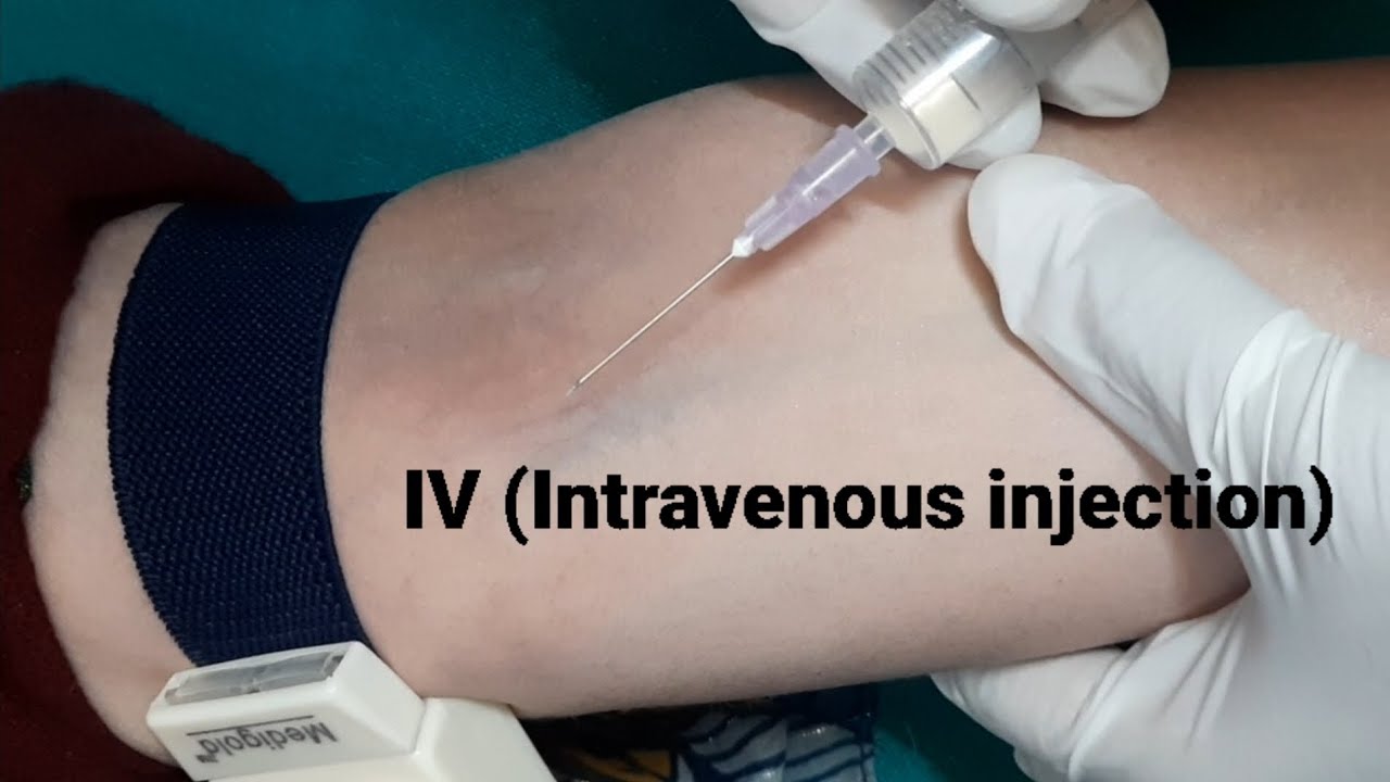 Learn IV Injection in less than 1 minute #iv #injection #nursing # ...
