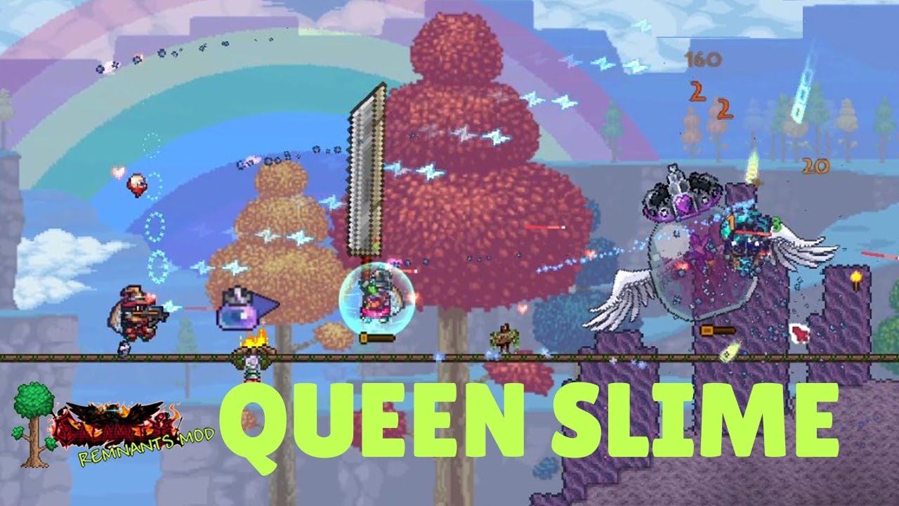 QUEEN SLIME ⭐ Calamity & Remnants ⭐ Terraria Master Revengeance Mode ⭐ ...
