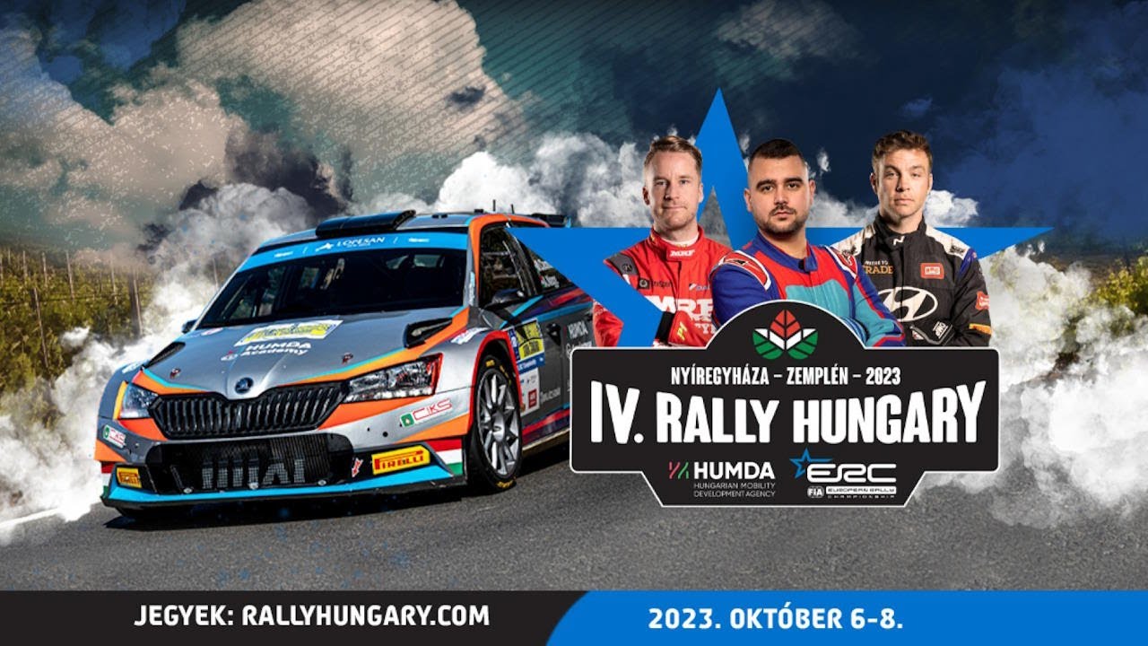 RBR Pro ERC IV Rally Hungary Тренировка - YouTube