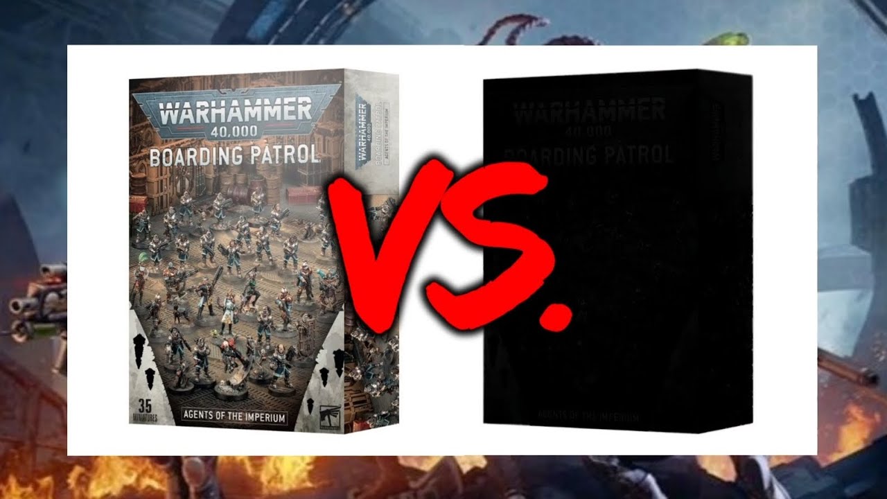 WH40K Combat Patrol? Vs. Boarding Patrol: Agents of the Imperium - YouTube