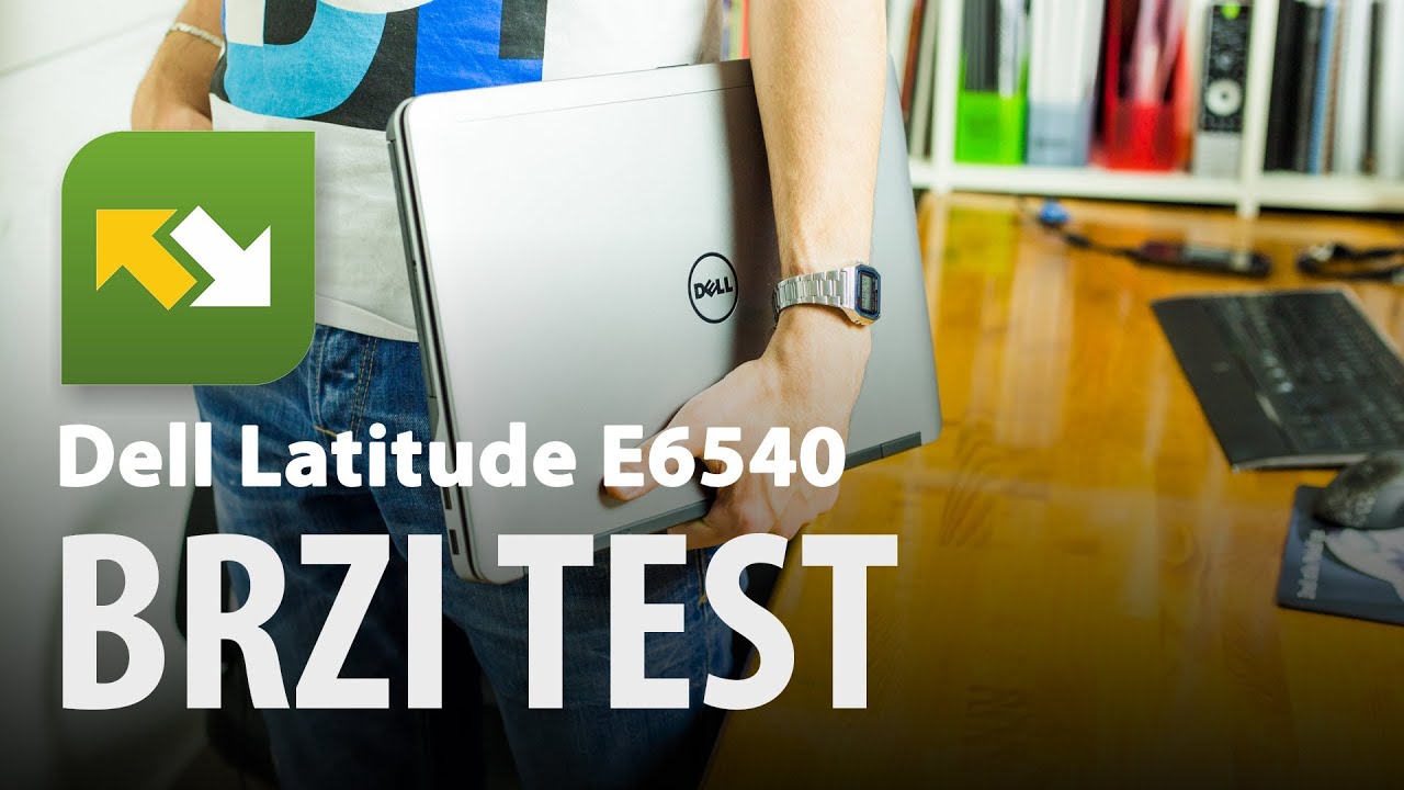 Dell Latitude E6540 : brzi test - YouTube