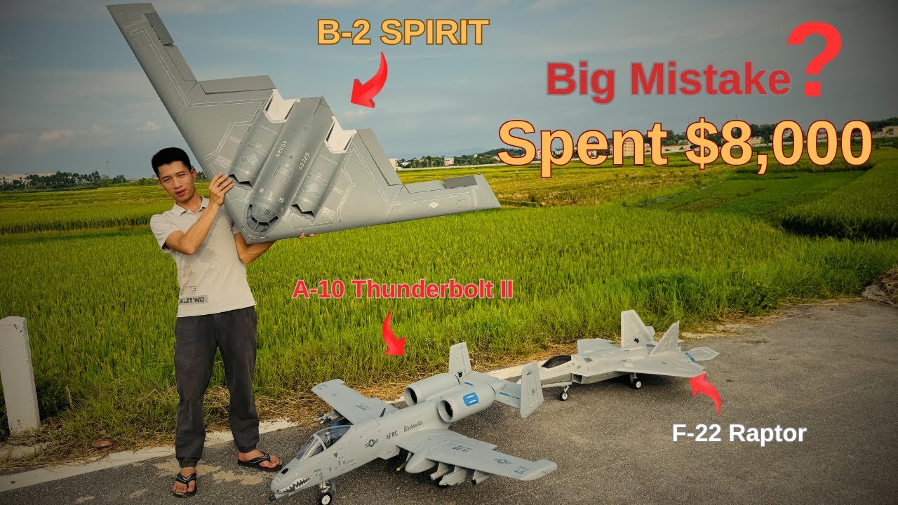 B-2 SPIRIT ? I Spent $8,000 on 3 Flying Monsters – And This Happened ...