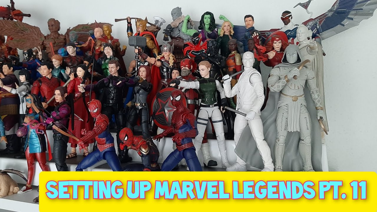 Setting Up My Marvel Legends/Action Figure Display- pt 11! (Updates for ...