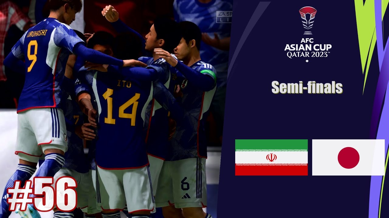 #56【FC LoveDarrow】22/23 AFC Asian Cup 2023 Iran x Japan - YouTube