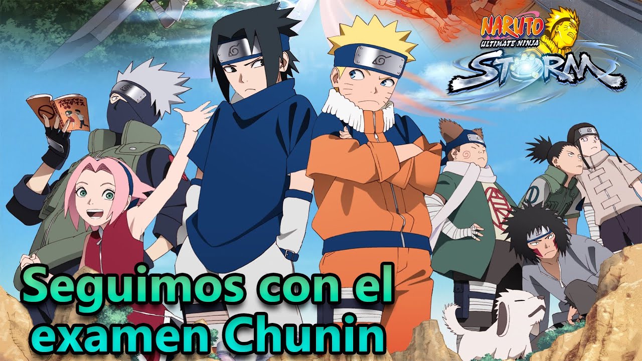 NARUTO ULTIMATE NINJA STORM - Seguimos con el examen Chunin - YouTube