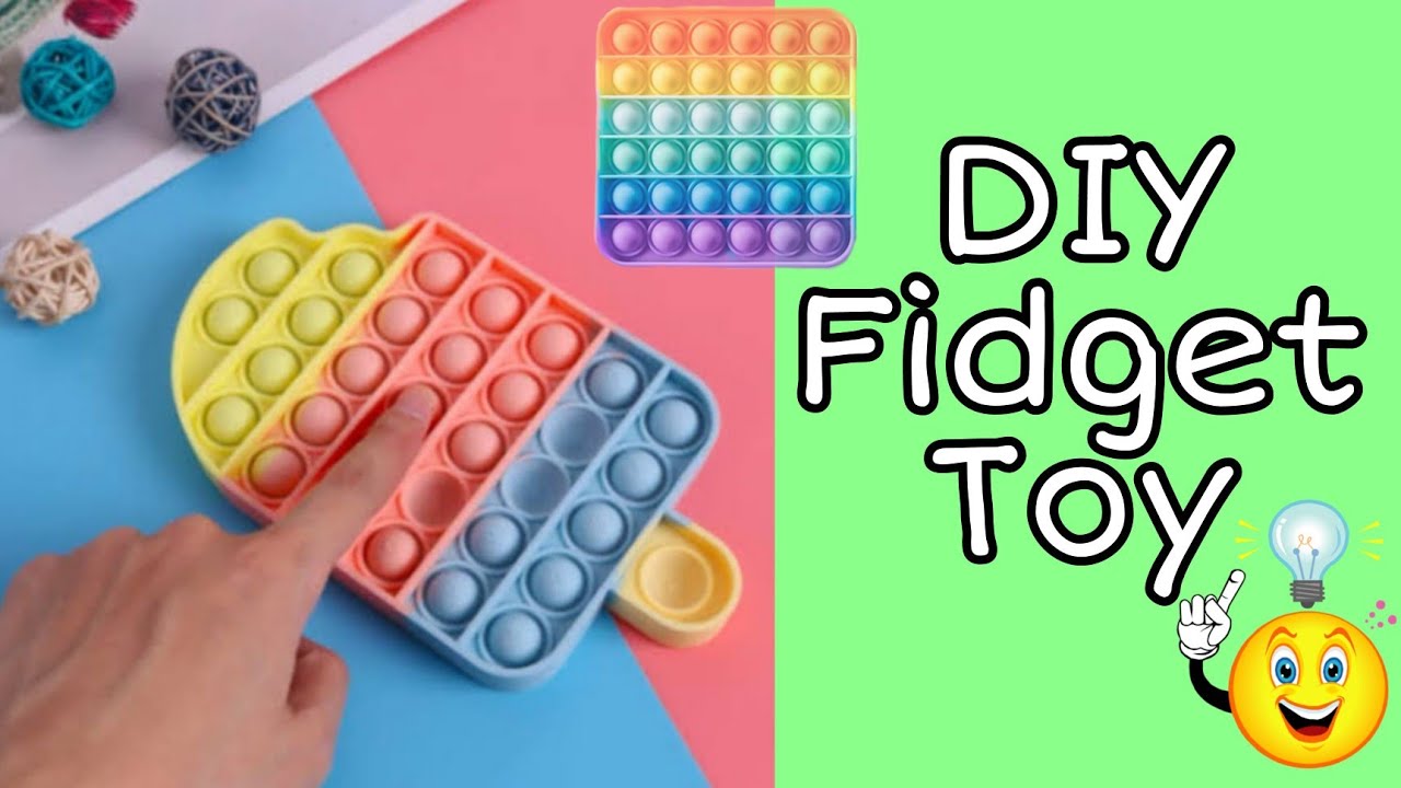 Fidget toy/How to make fidget toy/DIY fidget toy/Paper crafts - YouTube