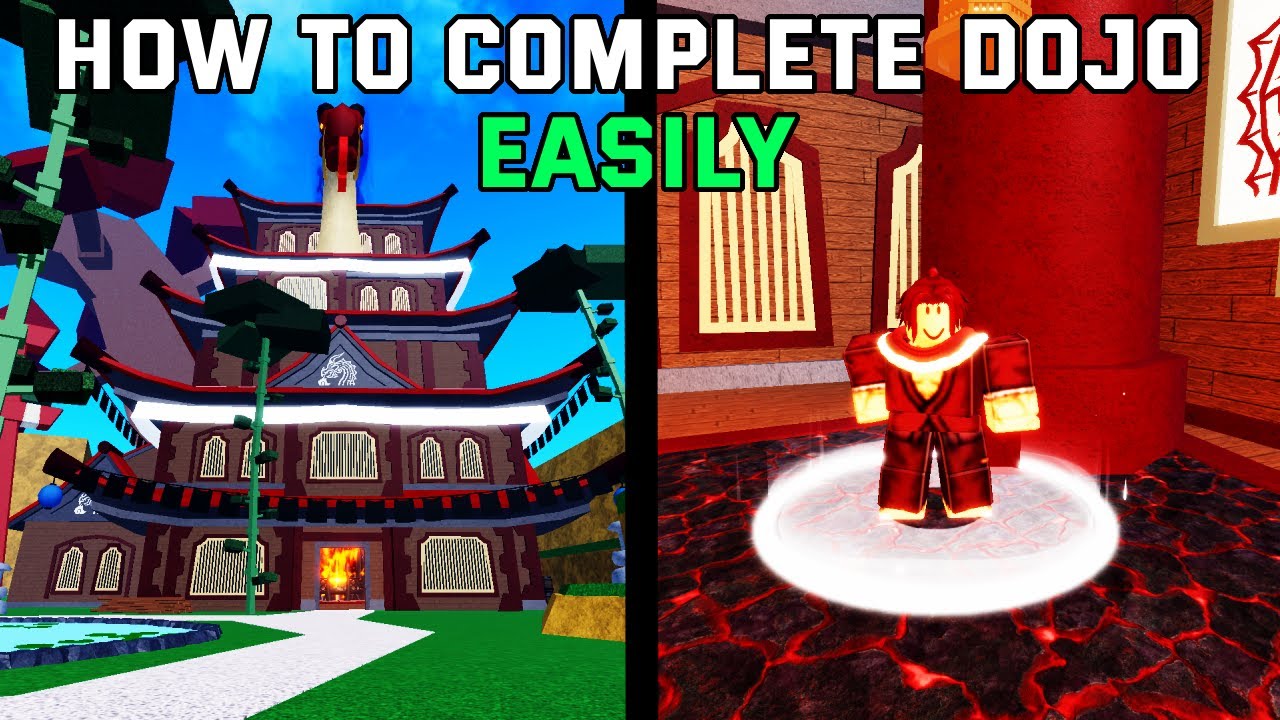 HOW TO COMPLETE BLOX FRUITS DOJO EASILY (Blox Fruits) - YouTube