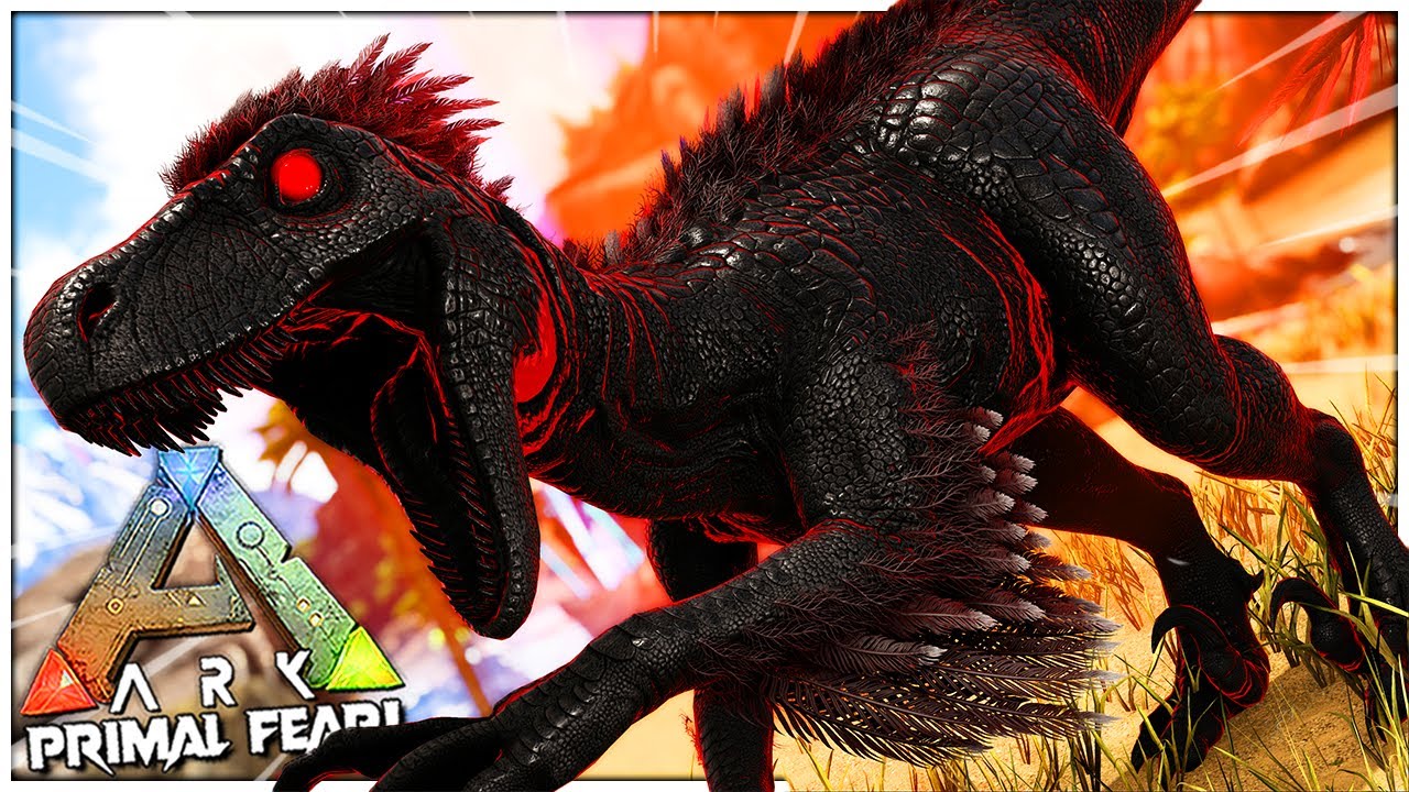 Taking On Our First Primal Raptor! [ARK: Primal Fear - 21] - YouTube