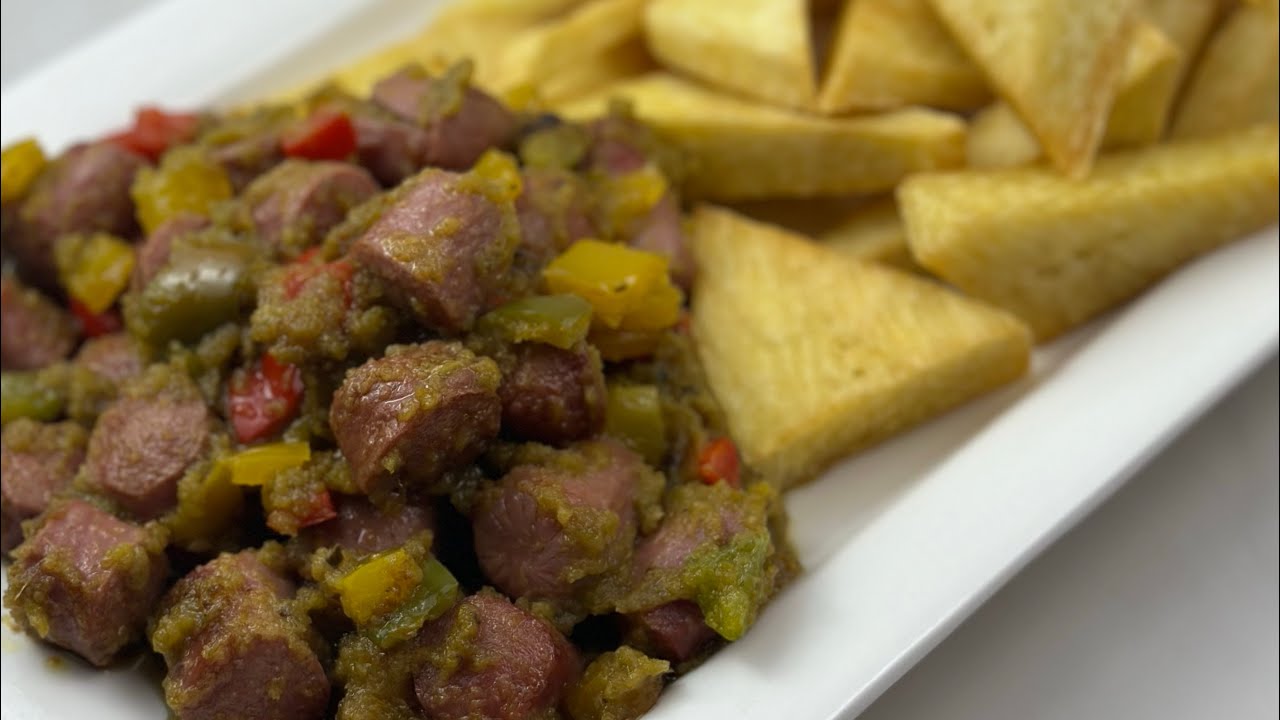 PEPPERED SAUSAGES ( WEEKEND RECIPE) - YouTube