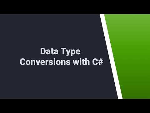 105. C# DataType Conversions: Mastering Type Casting and Conversion ...