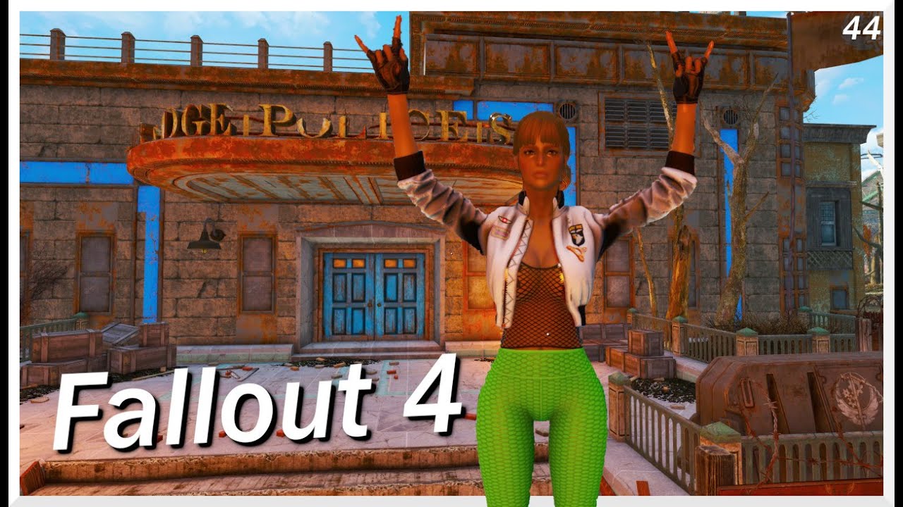 Fallout 4 modded - EP44: Cambridge Police Station - "A Rose in the ...