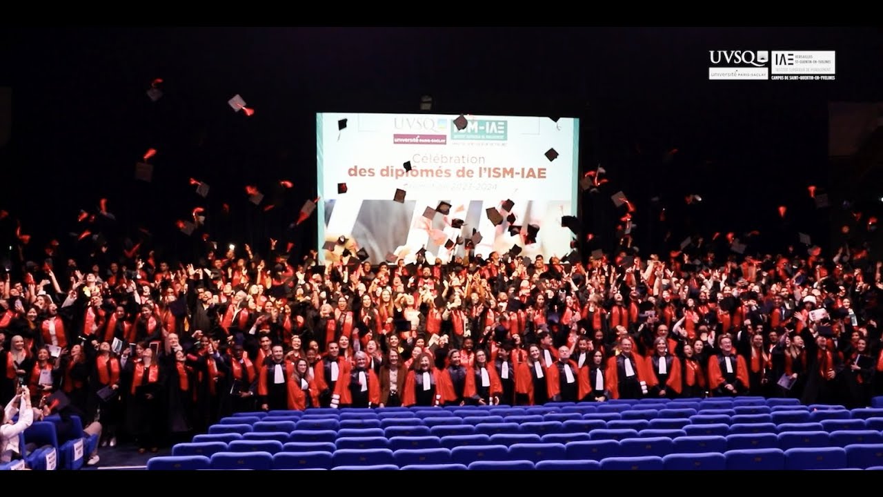 Cérémonie de remise des diplômes des Masters de l'ISM-IAE (UVSQ) - YouTube