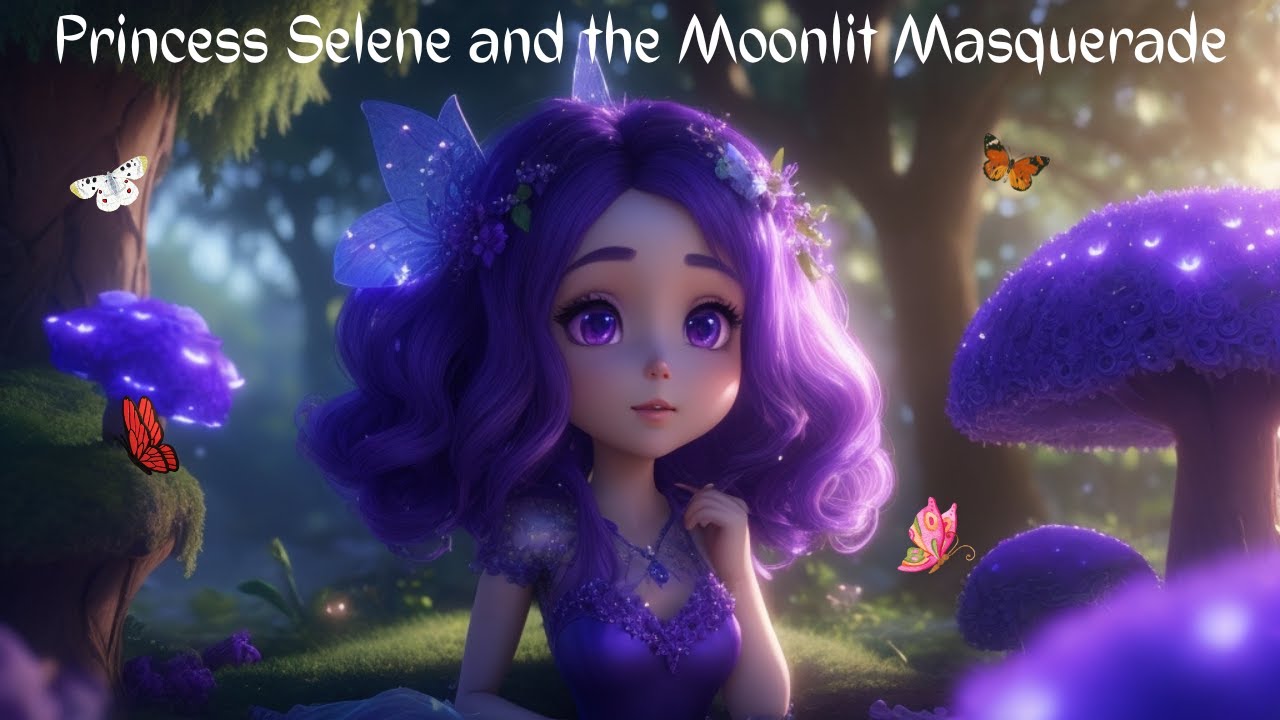 Princess Selene and the Moonlit Masquerade | sleep story for grown ups ...