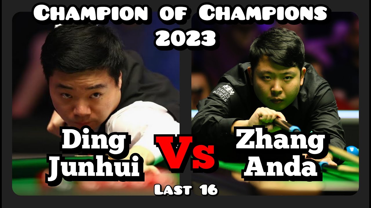Ding Junhui vs Zhang Anda - Champion of Champions 2023 - Last 16 - YouTube