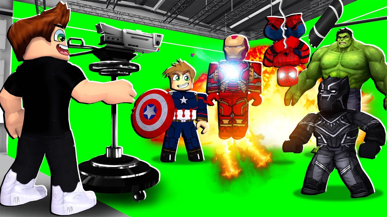 ZROBIŁEM WŁASNY FILM Z SUPERBOHATERAMI w ROBLOX! (Actors Tycoon) - YouTube