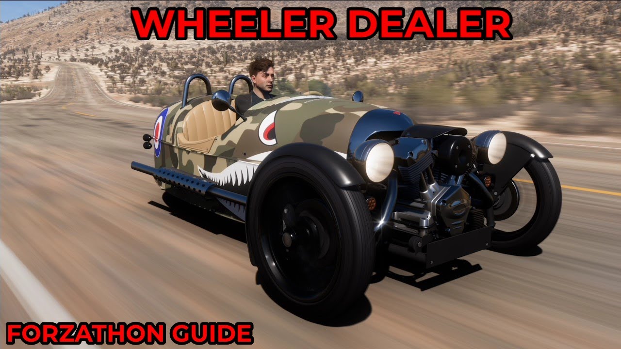 Forza Horizon 5 - Forzathon Guide - Wheeler Dealer - Morgan 3 Wheeler ...