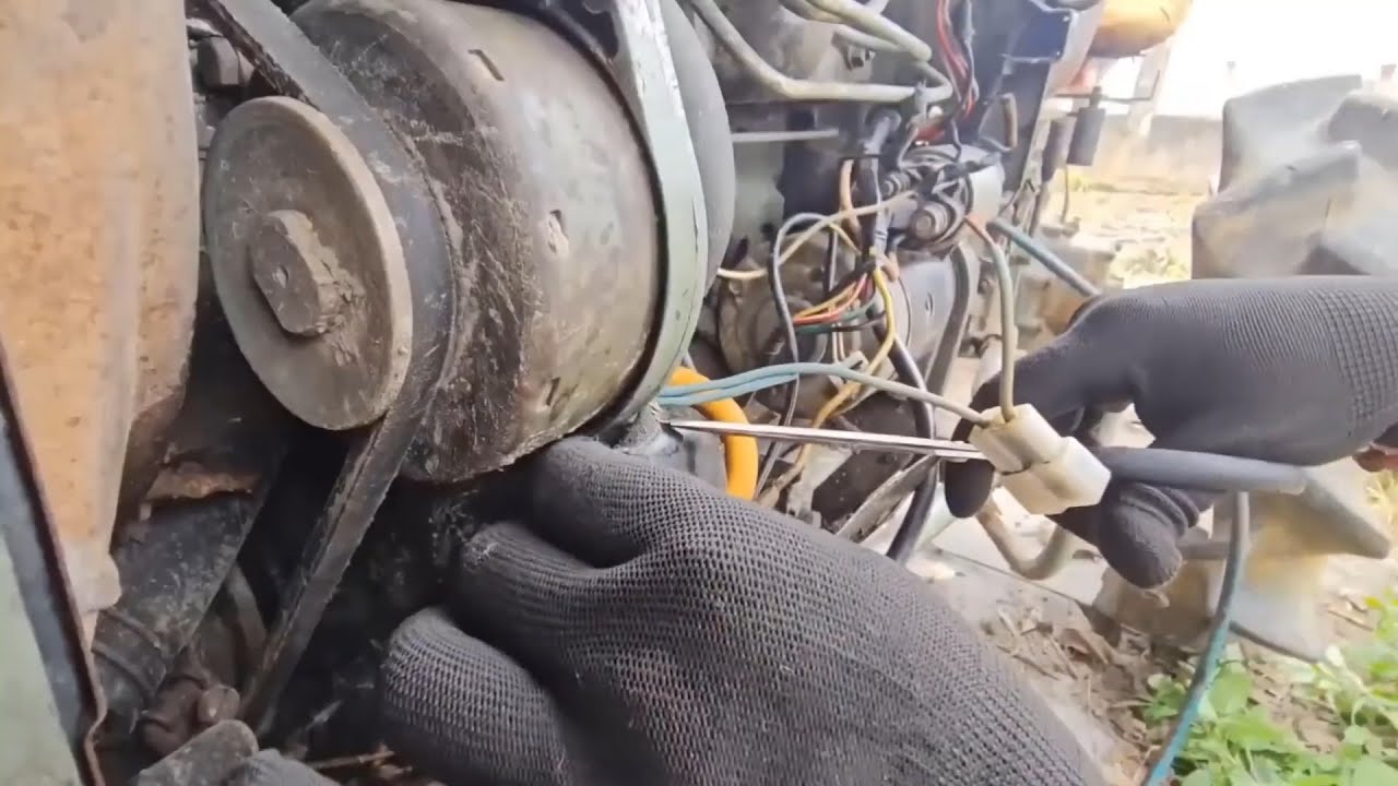 Genius Girl ; Full Restoration abandoned Plow Machine-Restore and repair rusty old D24 diesel ...