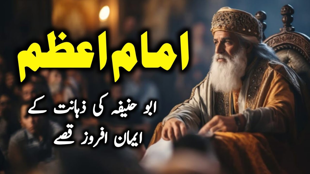 Imam e Azam Abu Hanifa Ki Zehanat Ke Waqiat | PART #1 | Imam Azam Ke ...
