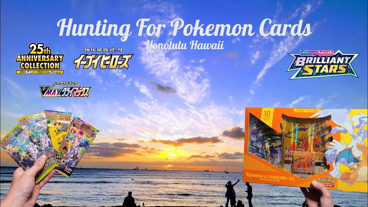 Hunting For Pokemon Cards in Honolulu Hawaii!!! HUGE Finds! Japanese ...