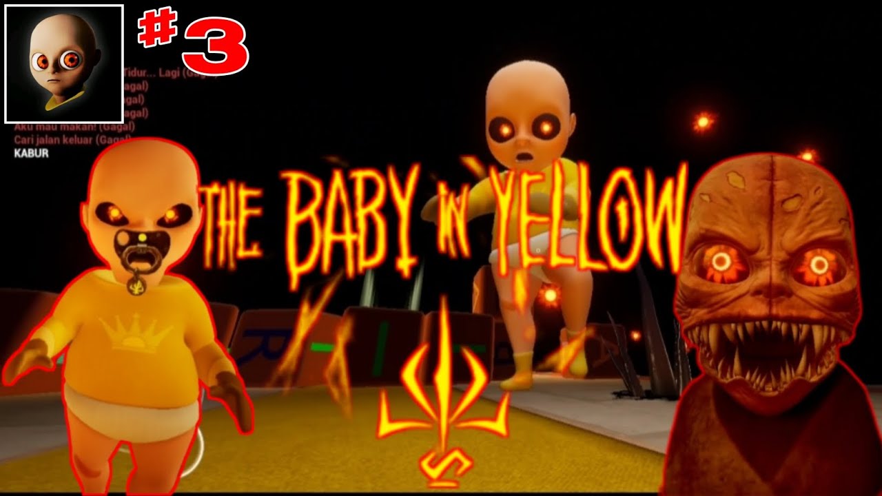 AKU GA BISA LOLOS DARI KEJARAN BAYI BAJANG KUNING YANG MENYERAMKAN ...