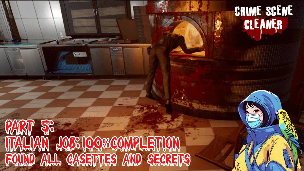 Cleaning up a Pizzeria | Crime scene cleaner ep. 5 100% completion ...
